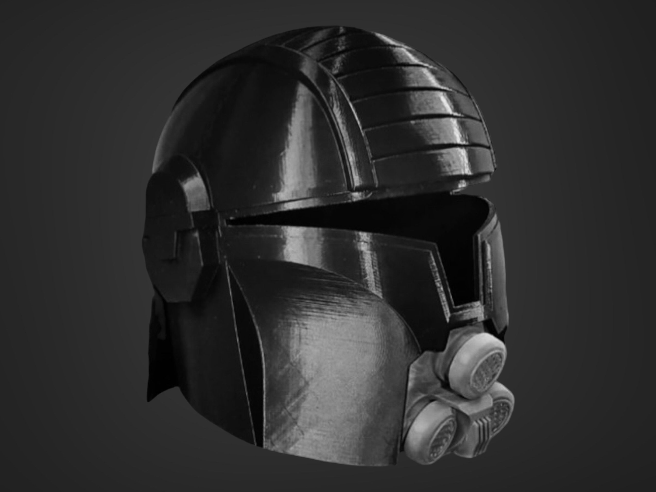 The Jedi Hunter Mandalorian Helmet DIY - Etsy
