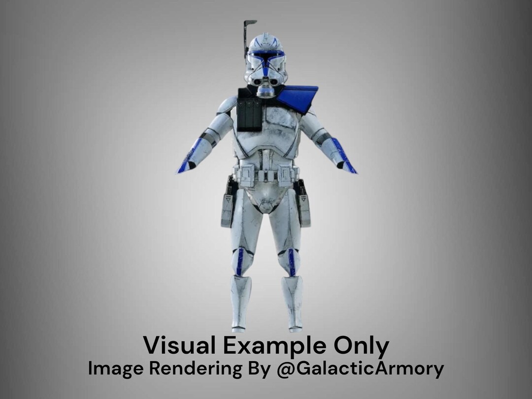 Realistic Captain Rex Armor DIY - Etsy