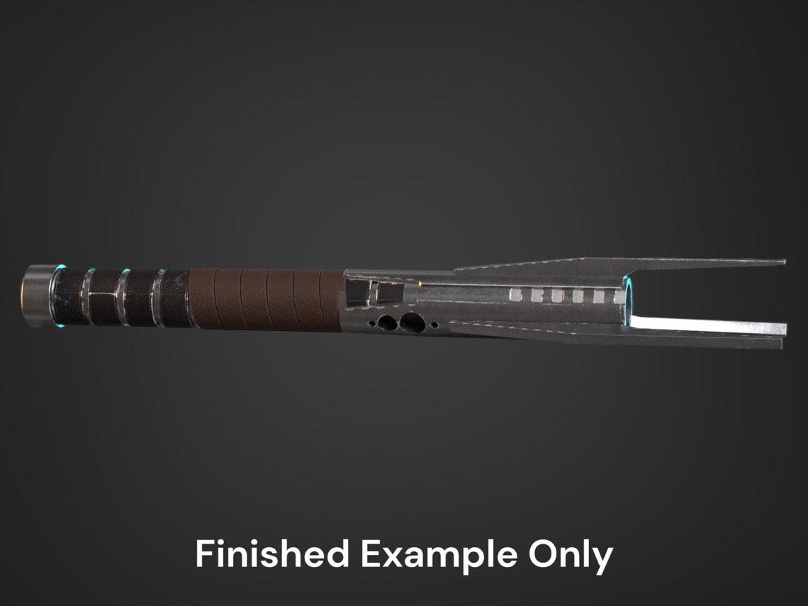Starkillers Sith Stalker Lightsaber From the Force Unleashed 2 DIY - Etsy