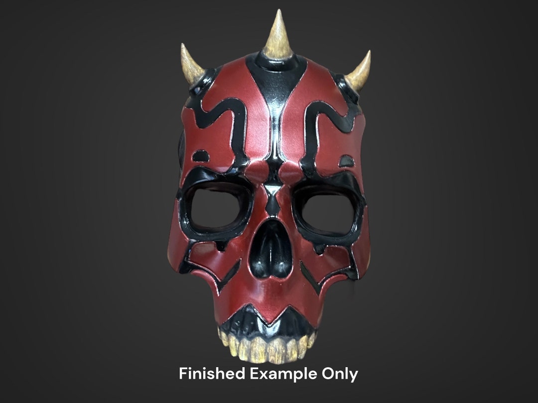 Darth Maul Skull Mask - DIY - Etsy