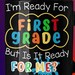 READY FOR FIRST Grade | Ready for First Grade Svg | 1st Grade Svg ...