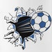 SOCCER BALL EXPLOSION | Soccer Ball Svg | Soccer Ball Design Diseño ...