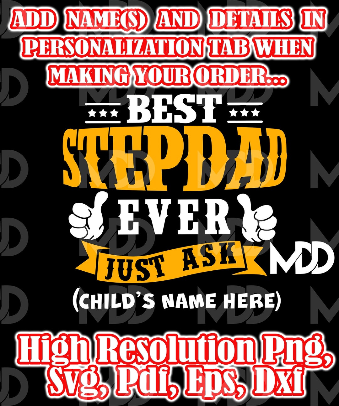 BEST COOLEST STEPDAD | Best Coolest Stepdad Ever Design | Fathers Day ...