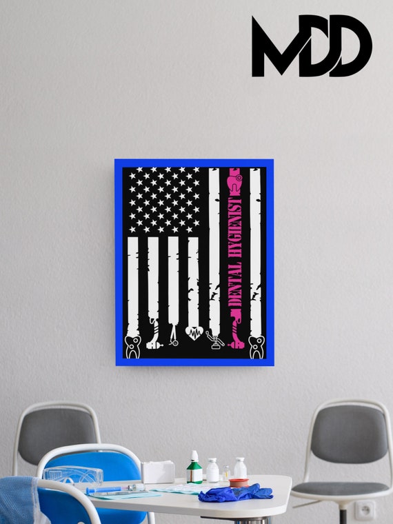 DENTAL HYGIENIST FLAG Dentist Flag 2021 Svg Essential - Etsy