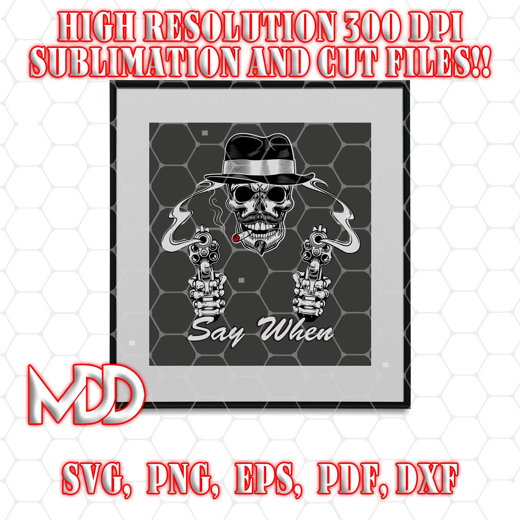 SAY WHEN Say When Doc Holliday Svg Say When Svg - Etsy