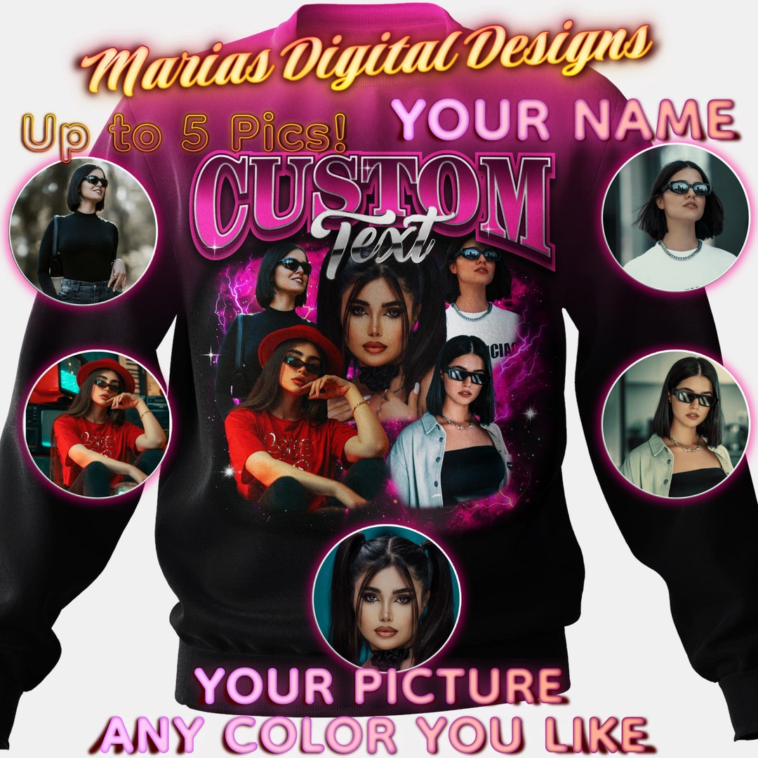 Custom Girlfriend T-shirt, Custom Girlfriend Face T-shirt, Shirt With ...