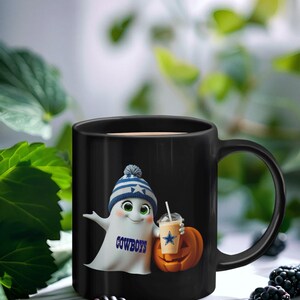 Dallas Cute Ghost With Bubble Tea 300 Dpi PNG - Etsy