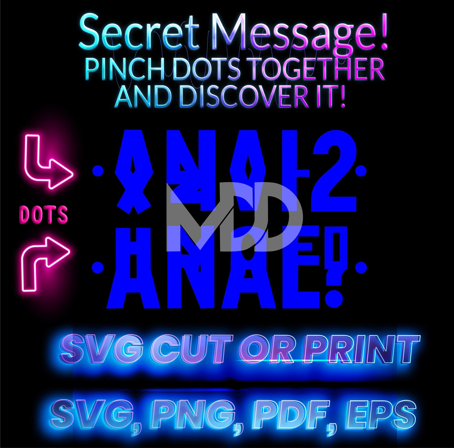 SECRET MESSAGE DESIGN Adult Humor Design Svg Adult Svg - Etsy