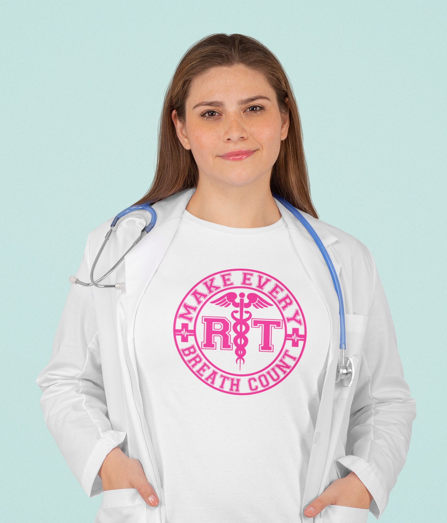Respiratory Therapist Logo SVG | Medic Essential Worker Design (digital ...