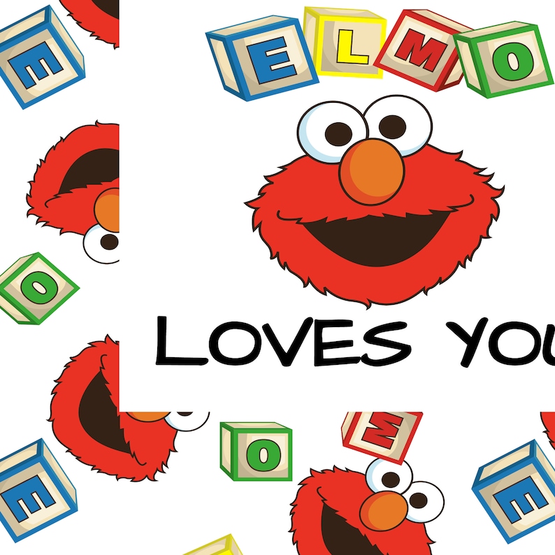 Elmo Tumbler Design: Child Tumbler PNG (digital Download) - Etsy