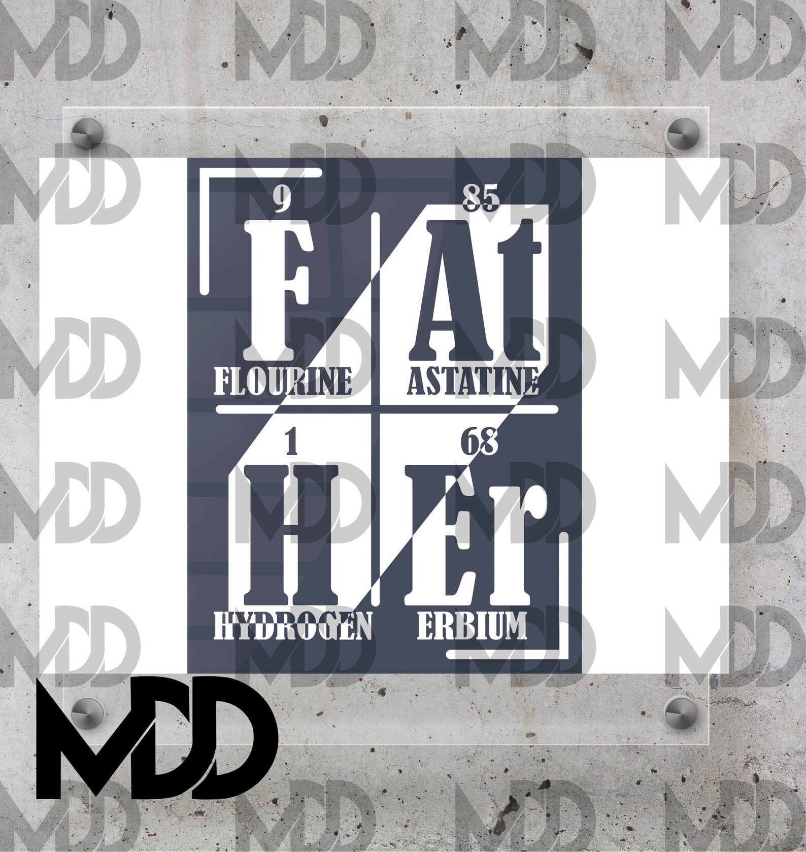 FATHER PERIODIC TABLE | Father Periodic Table Design | Father Table ...