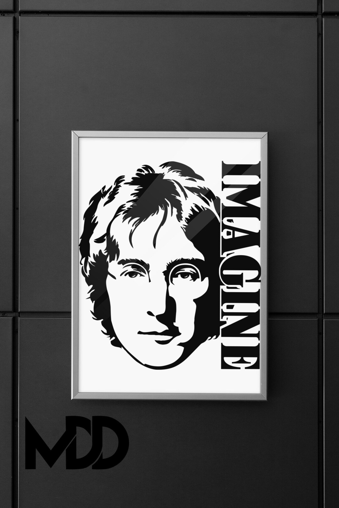 John Lennon Imagine SVG: Digital Graphic Design (digital Download) - Etsy