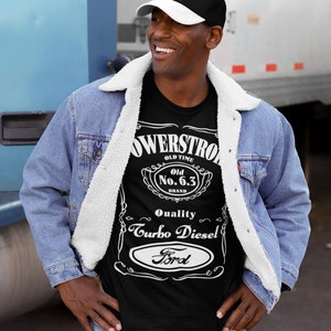 POWERSTROKE FORD DIESEL 6.3 | Turbo Label Design | Ford Svg | Truck ...