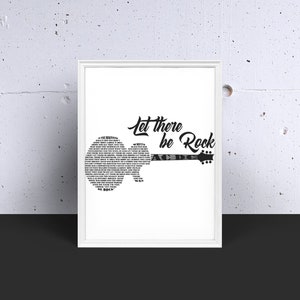 WORD ART GUITAR Lyrics | Rock Svg | Guitar Lyrics Svg | Png | Dxf | Eps ...
