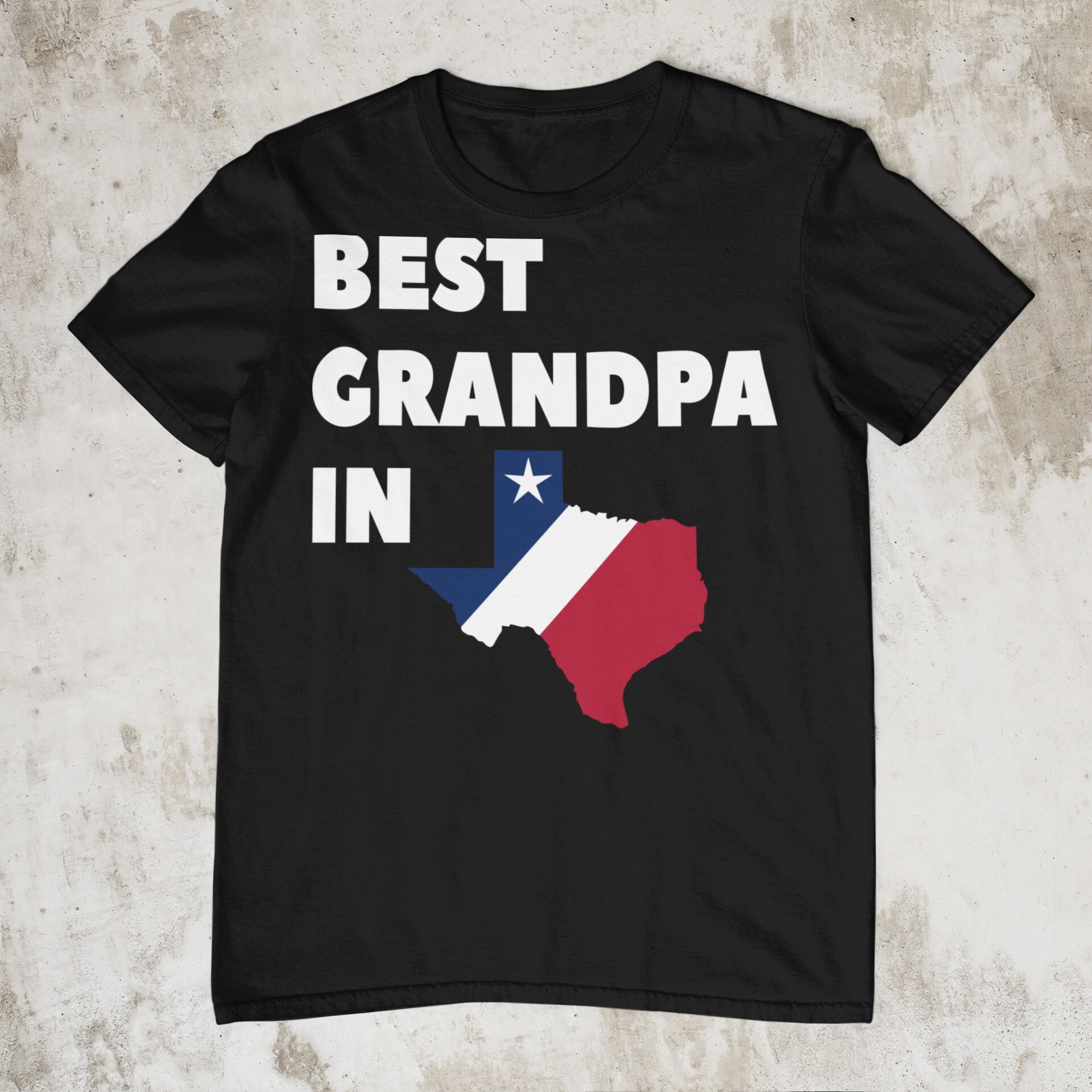 BEST GRANDPA in TEXAS Best Grandpa in Texas Design Grandpa - Etsy