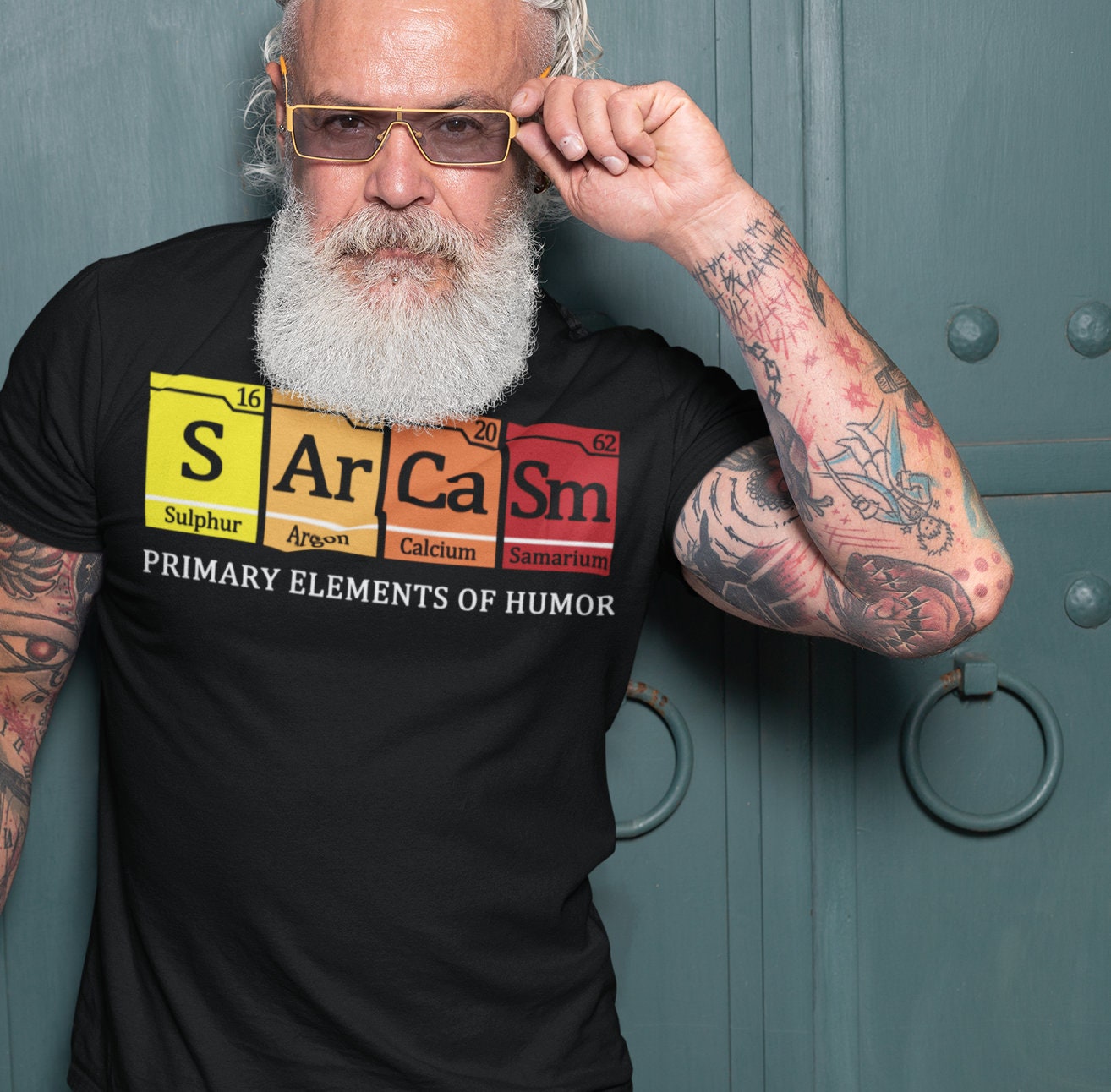 SARCASM PRIMARY ELEMENTS Sarcasm Periodic Table Design - Etsy