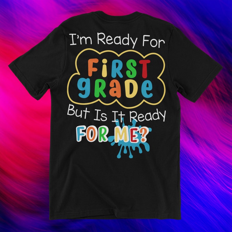 READY FOR FIRST Grade Ready for First Grade Svg 1st Grade - Etsy