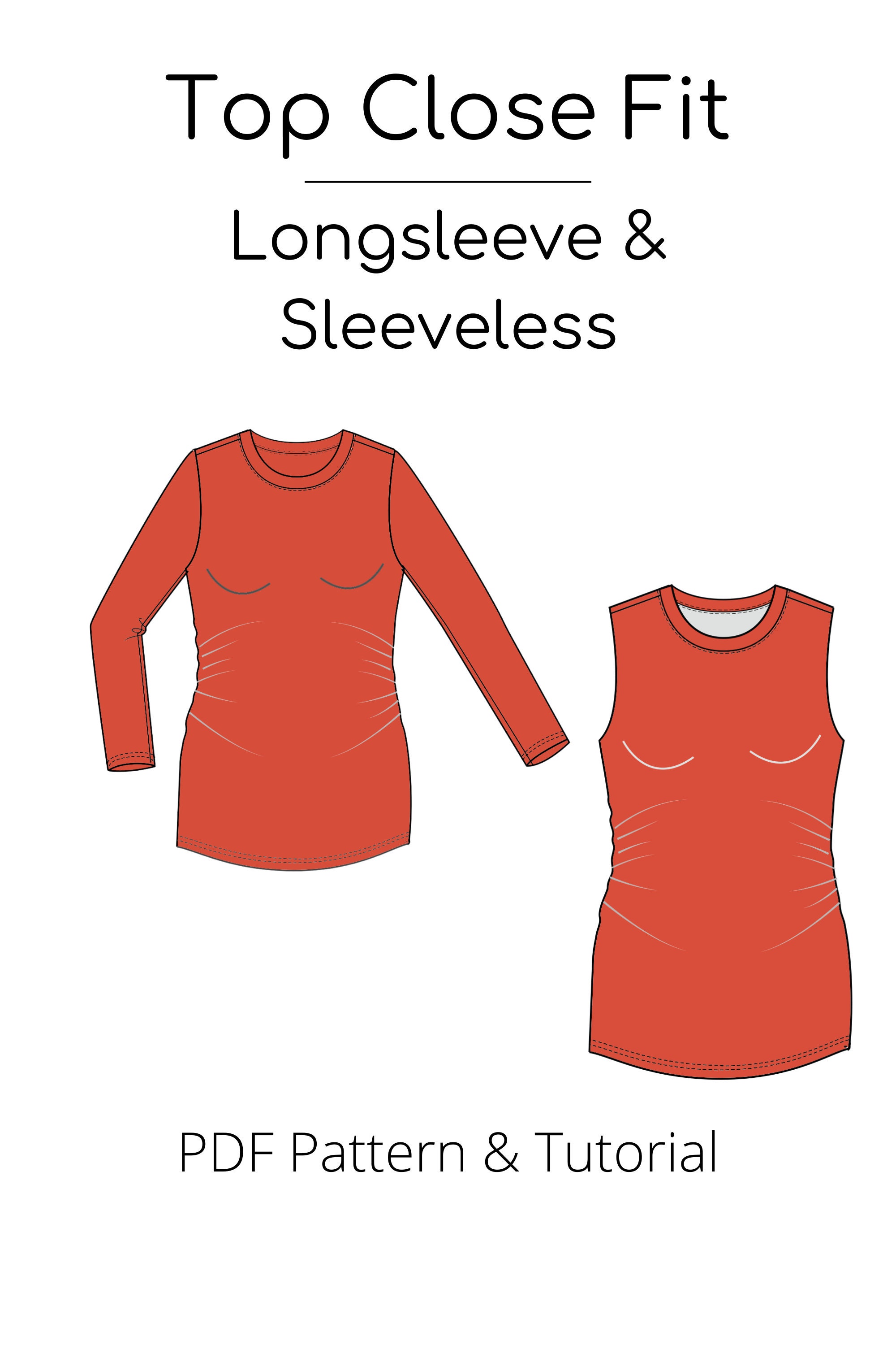 Maternity Knit Dress Sewing Pattern (PDF Download) XS-6XL, Includes ...
