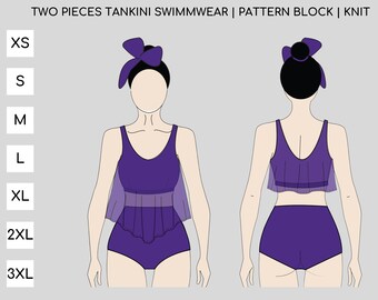 Bathing Suit Pdf Pattern - Etsy