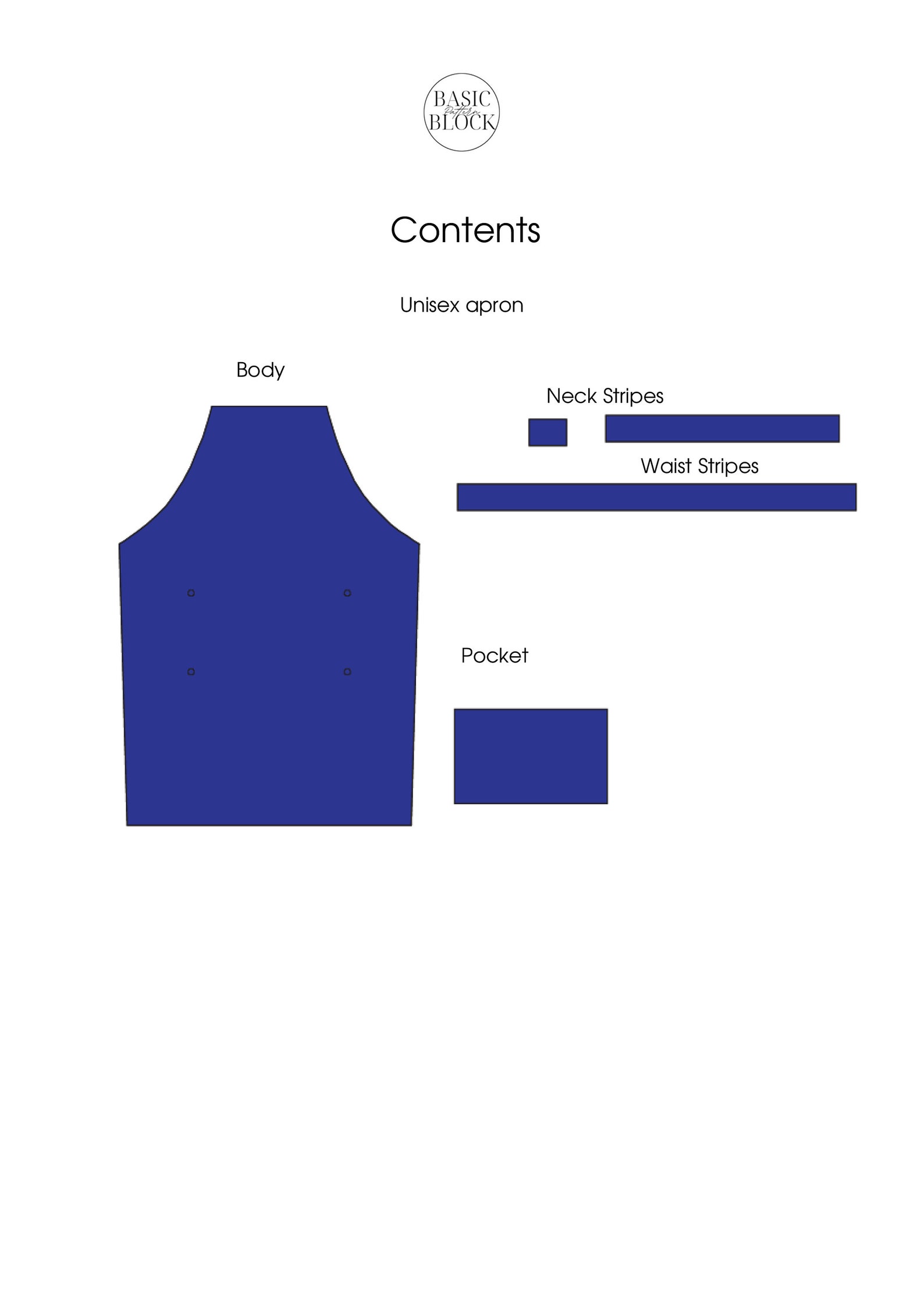 Pdf Cooking Apron Sewing Pattern and Tutorial Pdf Chef - Etsy