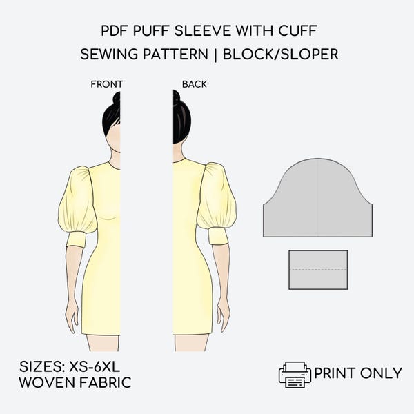 Puff Sleeves - Etsy