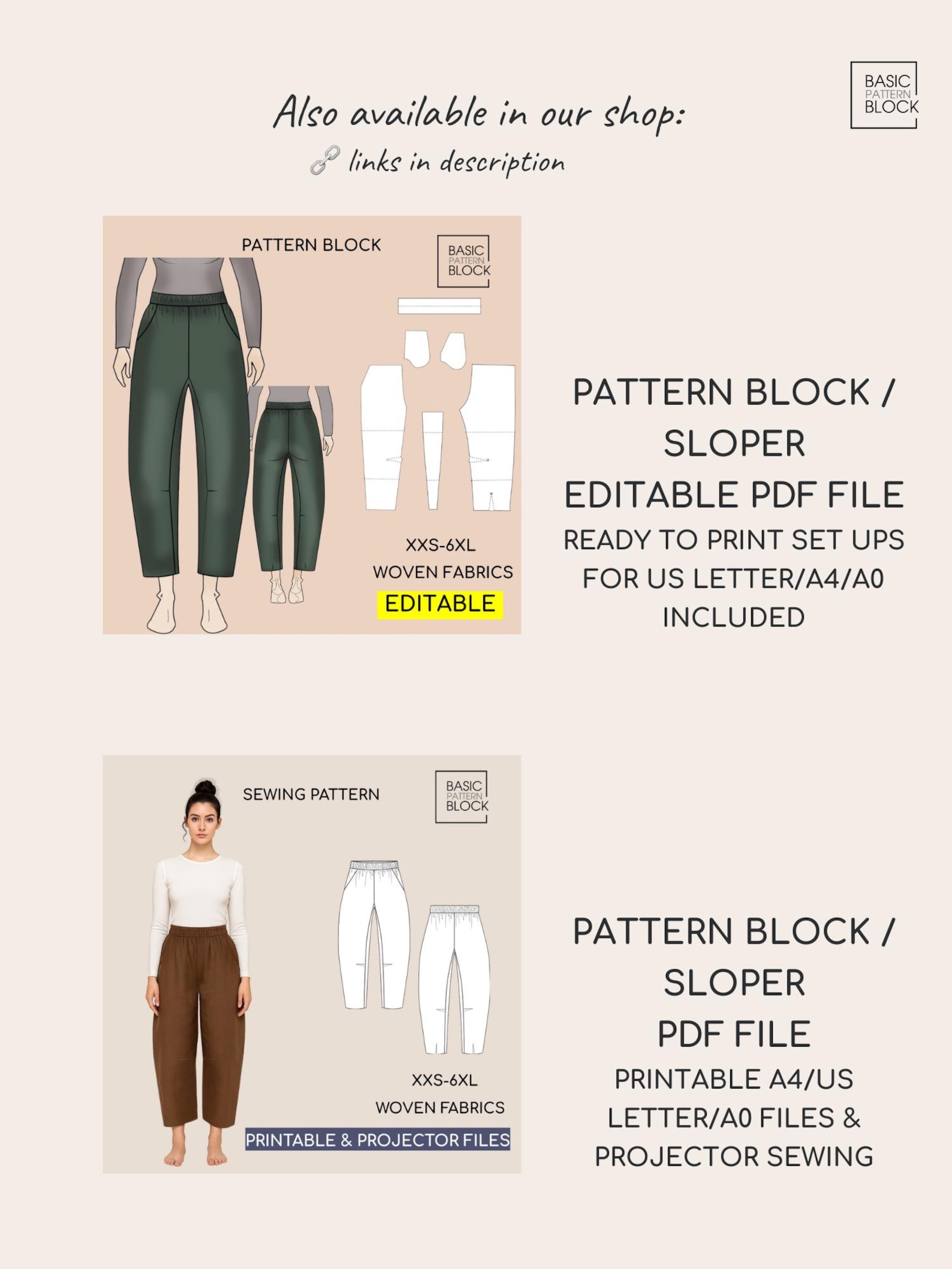 Pdf Barrel Dress Sewing Pattern: Modern Cross Seam Design - Etsy