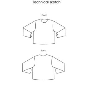 Pdf Girls Bodice Sewing Pattern Block, Basic Girls Pattern Block, Kids ...