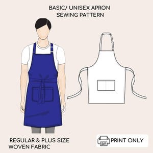 Apron Pattern - Etsy