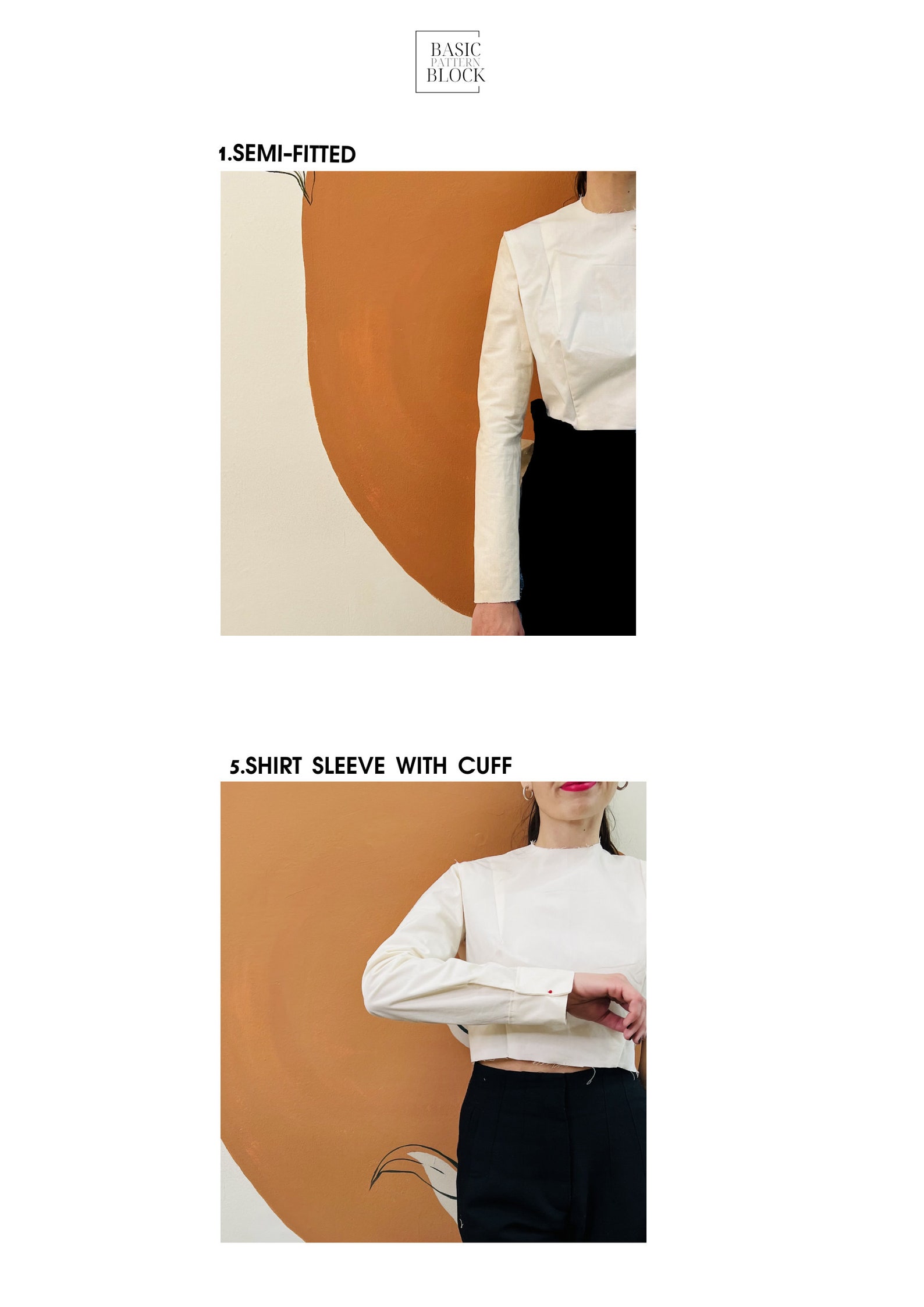Sleeve Sewing Pattern Block Bundle • Women's Basic Sleeves (PDF ...