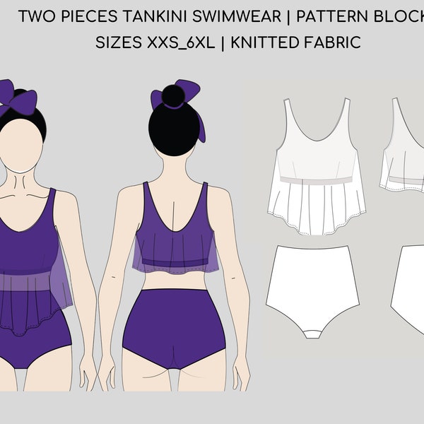 Swimsuit Pattern - Etsy