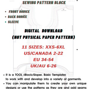 Pdf Men's Leotard, Men's Bodysuit Pattern Basic Men's Pdf Block Pattern ...