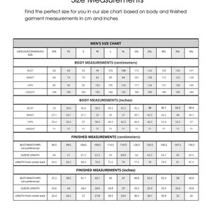 Pdf Men Bodice Sewing Pattern Block/sloper, Men Basic Bodice, Woven ...