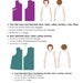 Basic Loose Fit Sewing Pattern, Torso Pattern Block, Dartless Bodice ...