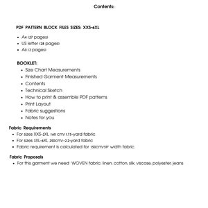 Pdf Men Bodice Sewing Pattern Block/sloper, Men Basic Bodice, Woven ...