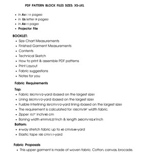 PDF Bustier,leotard Corset Sewing Pattern Block | Cupped Leotard ...