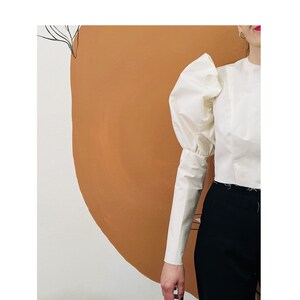 PDF Balloon Puffy Long | Sewing Pattern Block | Easy Puff Sleeve Sewing ...