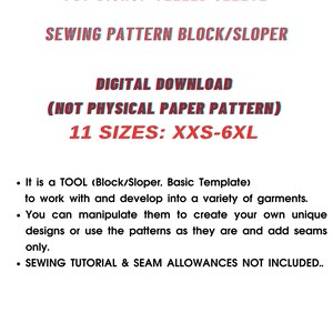 Pdf Bishop Sleeve Sewing Pattern Block Easy Puffy Sleeve Sewing Pattern Long Sleeve Pattern Top ...