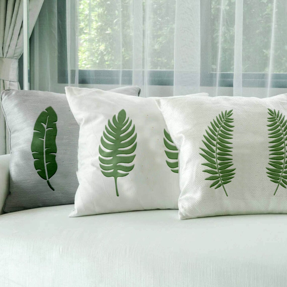 LEAF STENCIL SET Stencil Reusable Large Stencil, Stencils for Wood ...