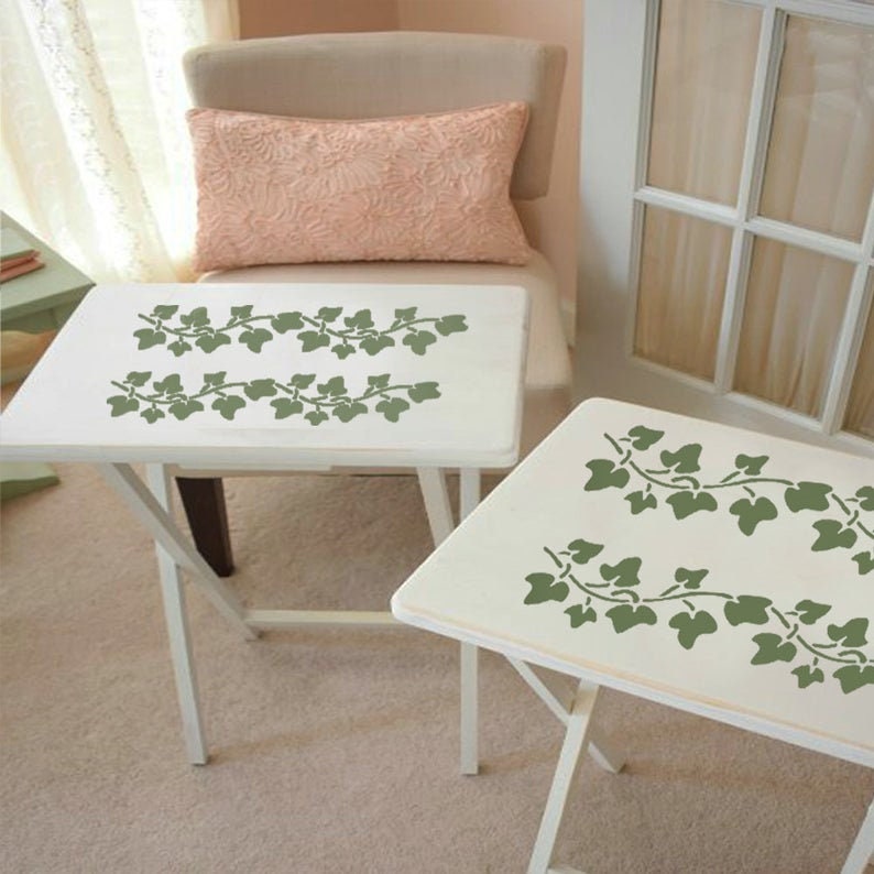 LEAF STENCIL SET Reusable Large Stencil Stencils for Wood | Etsy