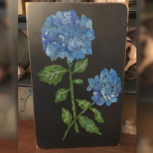Hydrangea Stencil, DIY Flower Stencil, Reusable Floral Stencils for ...