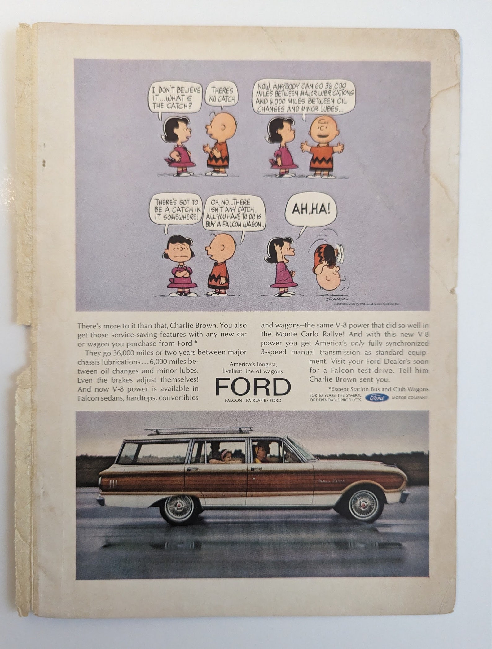 1963 Ford Falcon Fairlane Wagon Ad - Etsy