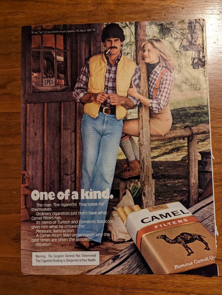 Camel Cigarettes Ads 2022