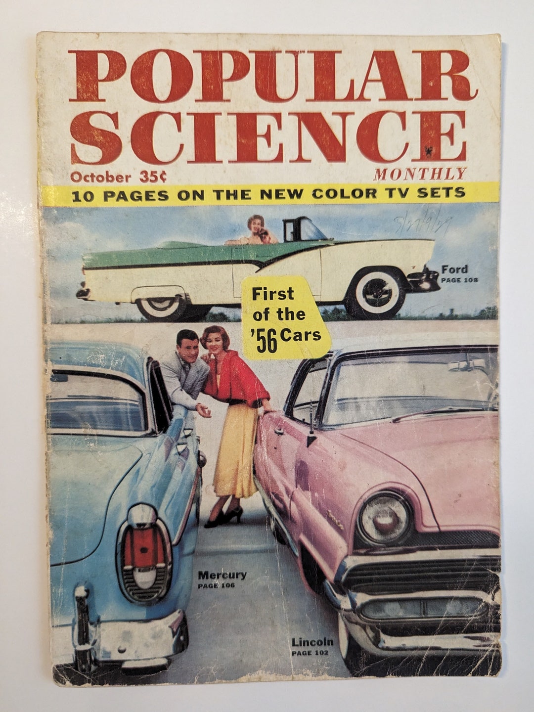 1955 Popular Science Magazine Cover - Etsy