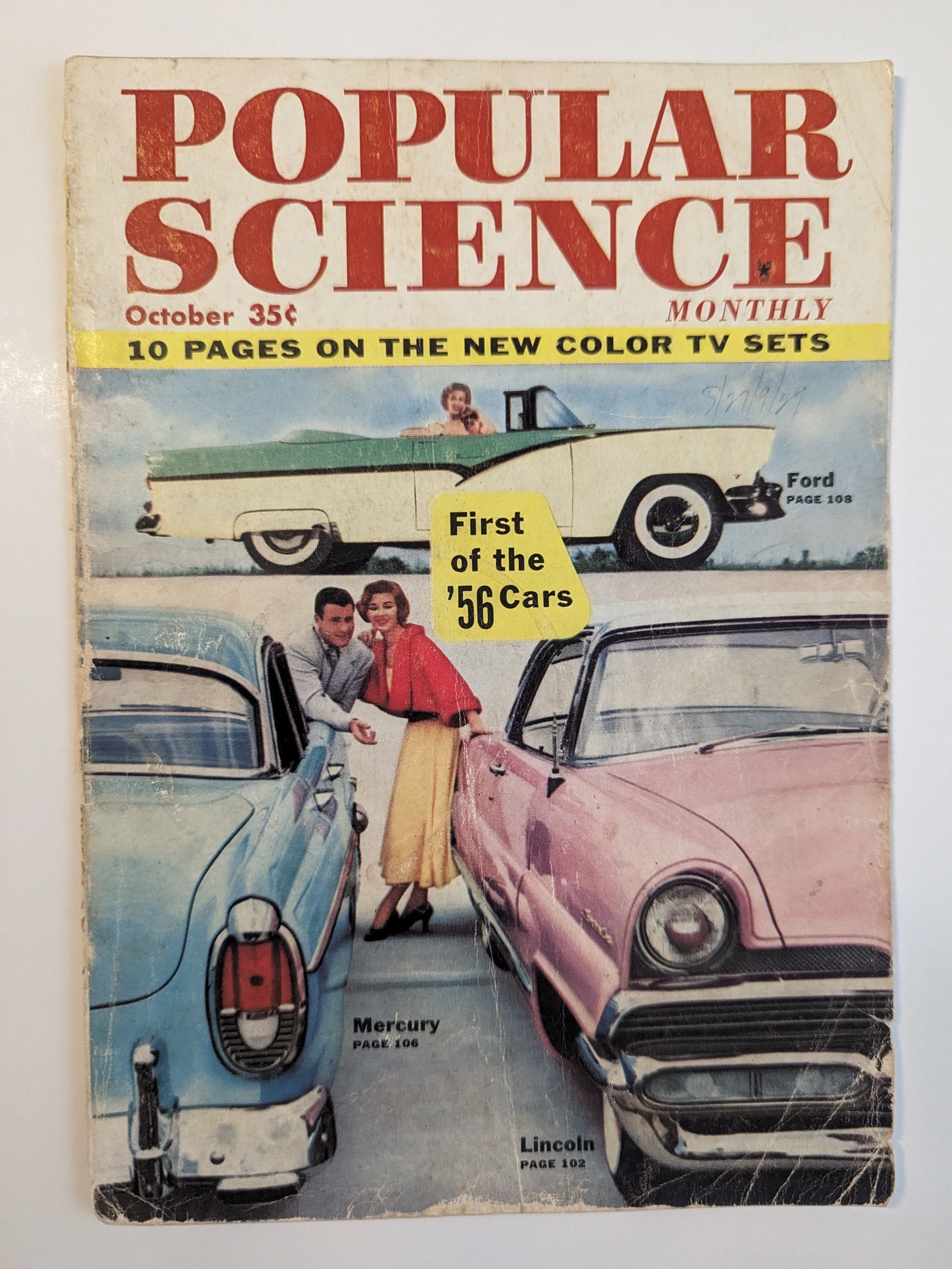 1955 Popular Science Magazine Cover - Etsy