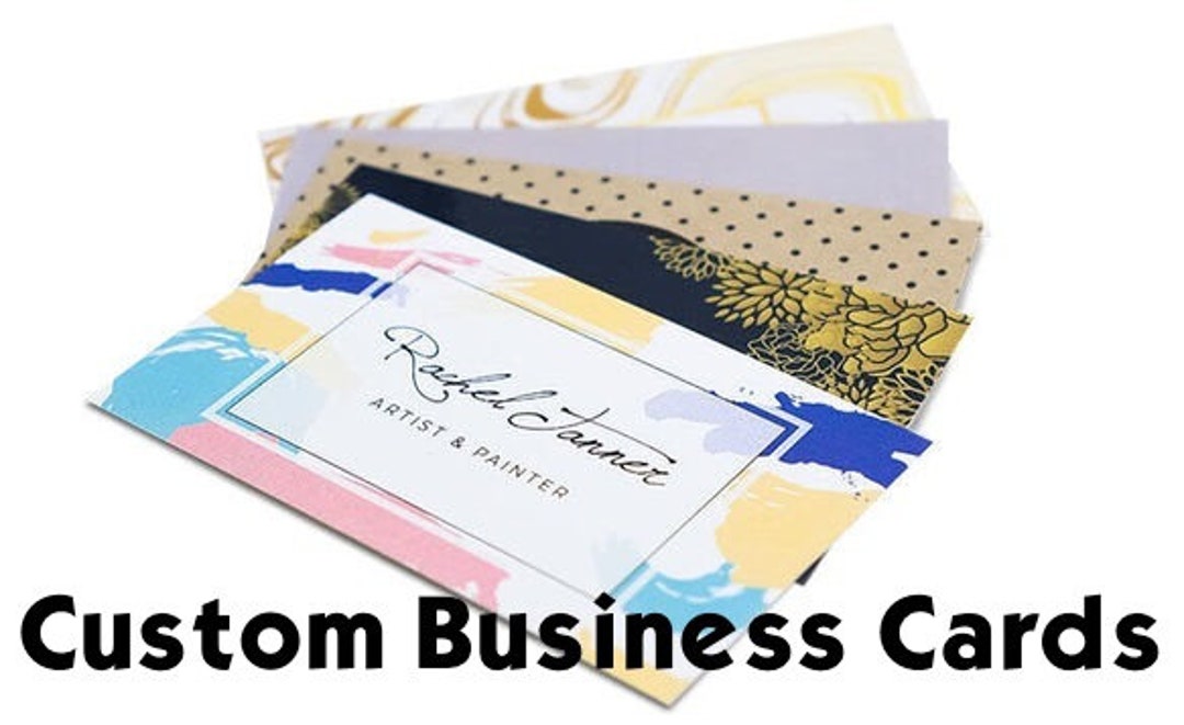 Custom Business Card - Etsy