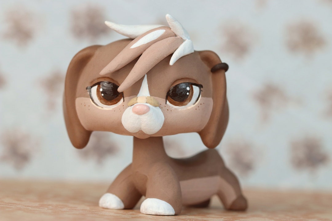 OOAK Custom LPS Dachshund Littlest Pet Shop Hand Painted - Etsy