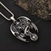Father's Day Gift/ Christian Serpentine Necklace/ Skeleton Pendant ...