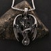 Father's Day Gift/ Christian Serpentine Necklace/ Skeleton Pendant ...