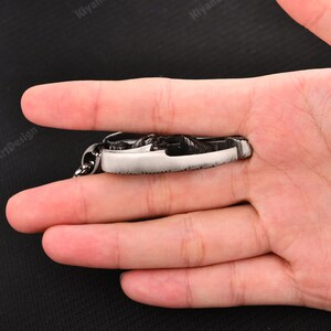 Father's Day Gift/ Christian Serpentine Necklace/ Skeleton Pendant ...