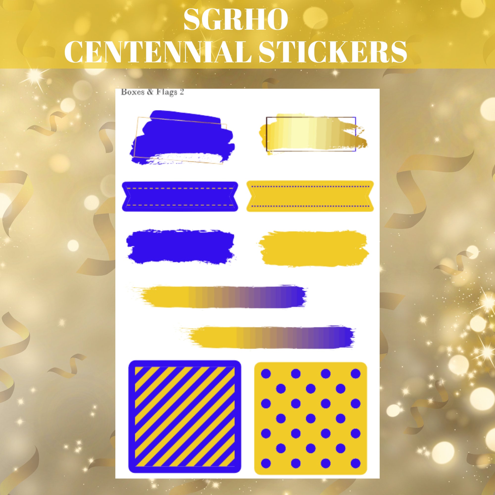Planner Kits Greek Stickers Planner Stickers Sigma Gamma Rho/ SGRho ...